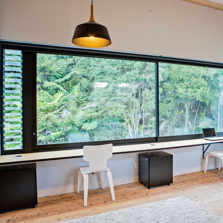 Residential Sliding Windows - Black Anodised | Custom Aluminium Windows ...